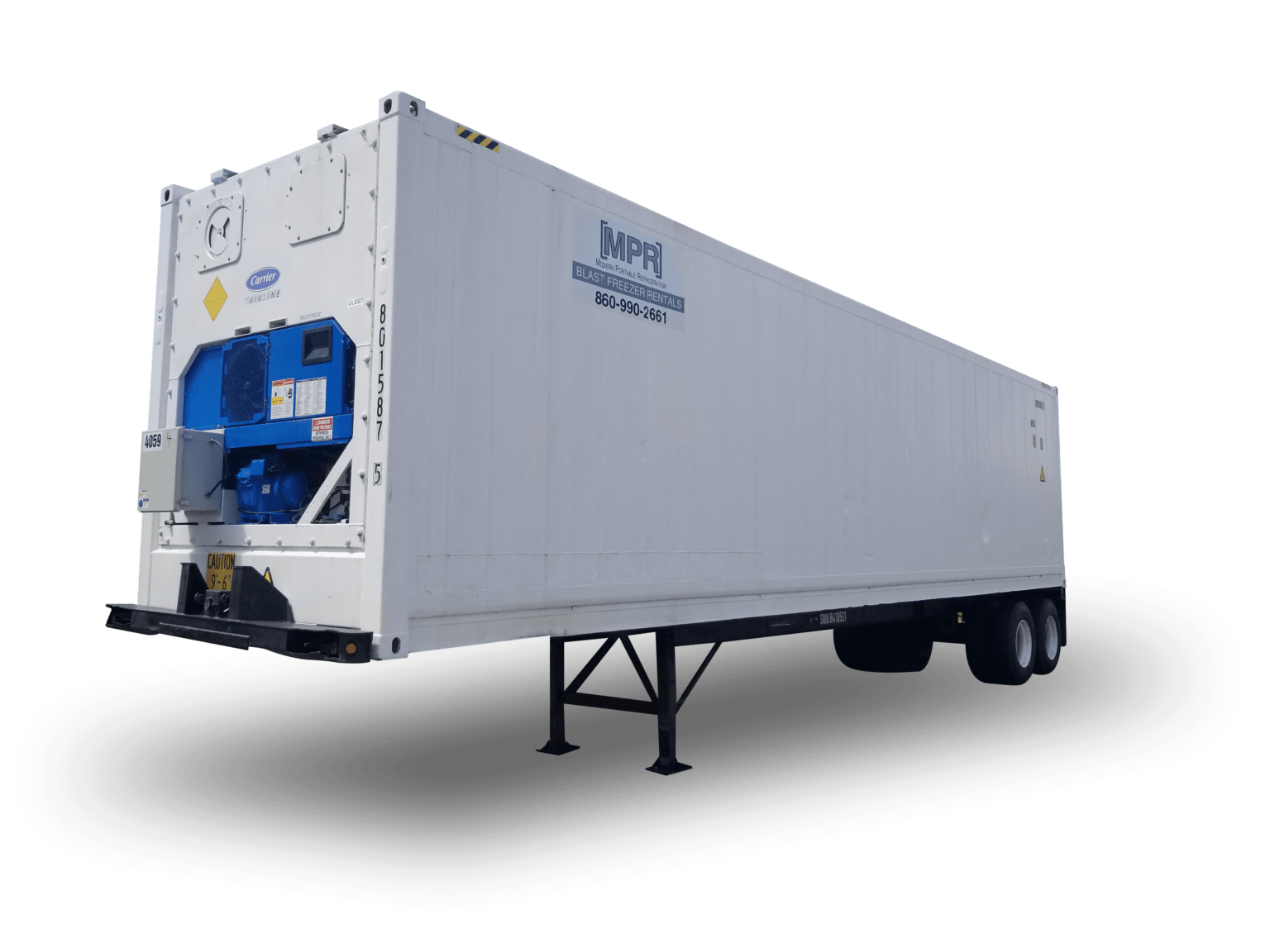 Custom Built Portable Blast Freezers | On-Site Cold Storage